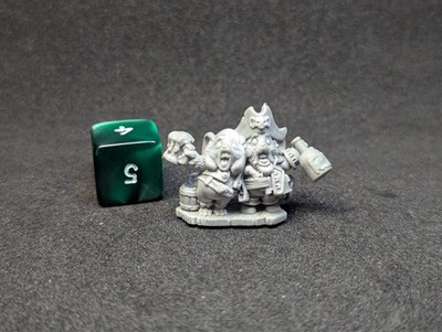 Reaper Bones Black Miniature Pirate Mice / Ratfolk for Dungeons and ...