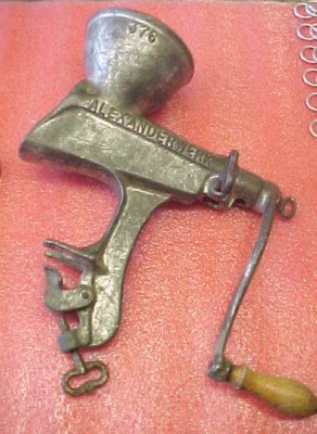 BS4 RARE Vintage Alexanderwerk puree juicer No. 376 Germany grinder ...