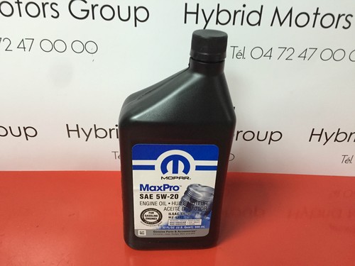 ORIGINAL MOPAR MOTOR OIL 5W20 MAXPRO | eBay