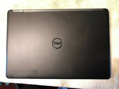 Dell Latitude 7450 Laptop black Vinyl Lid Skin Cover Decal fit MADE IN ...