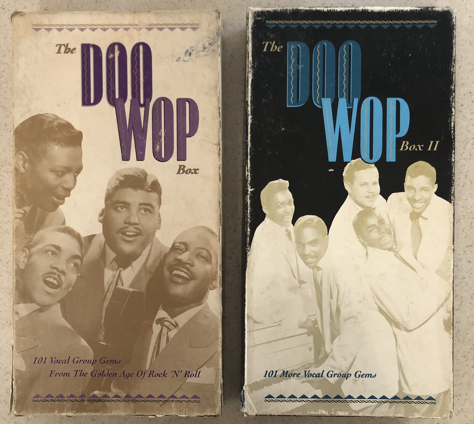 The Doo Wop Box 4 CD Set Box 1 and Box 2 | eBay