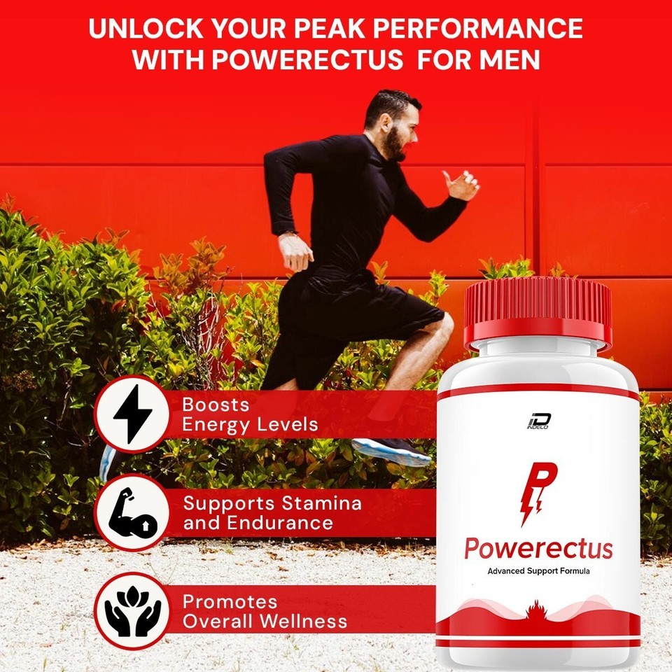 (1 Pack) Powerectus for Men Capsules – Power Rectus Overall Health and ...