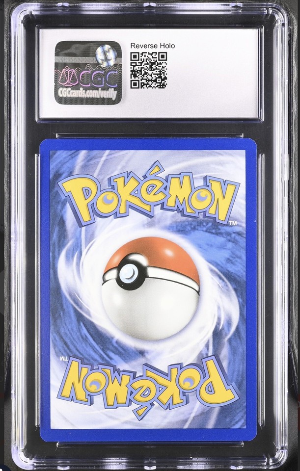 Pikachu 35/108 Insufficient Ink Error/Misprint - Reverse Holo CGC Mint ...