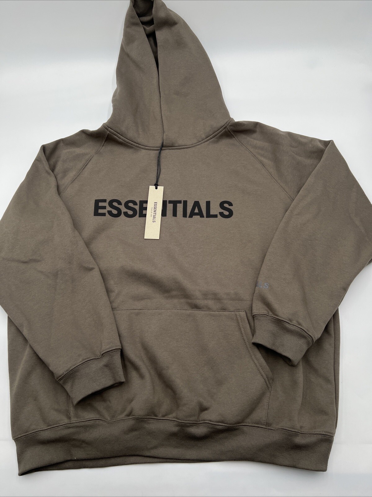Fear of God Essentials Hoodie (M), Relaxed Fit, Olive Green , NWT