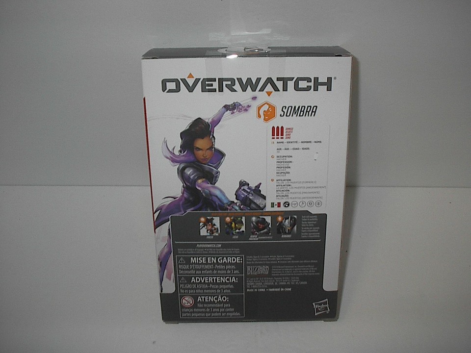 HASBRO OVERWATCH ULTIMATES SOMBRA 6" ACTION FIGURE BRAND NEW 2019 | eBay
