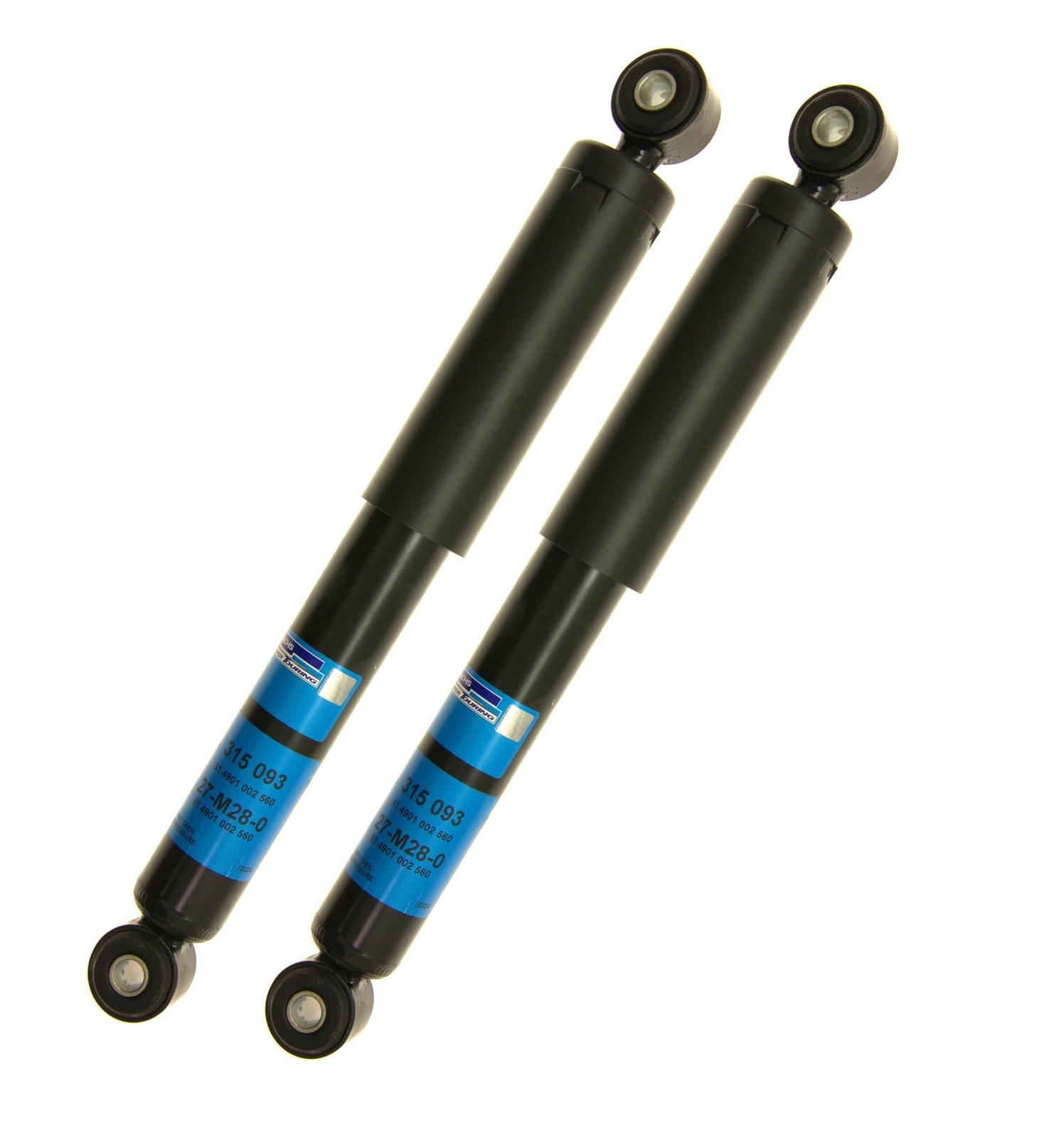 NEW Pair Set of 2 Front Sachs Suspen Shock Absorbers for VW Transporter ...