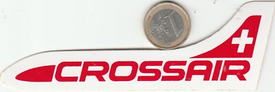 AUTOCOLLANTS . Compagnies Aériennes. CROSSAIR | eBay