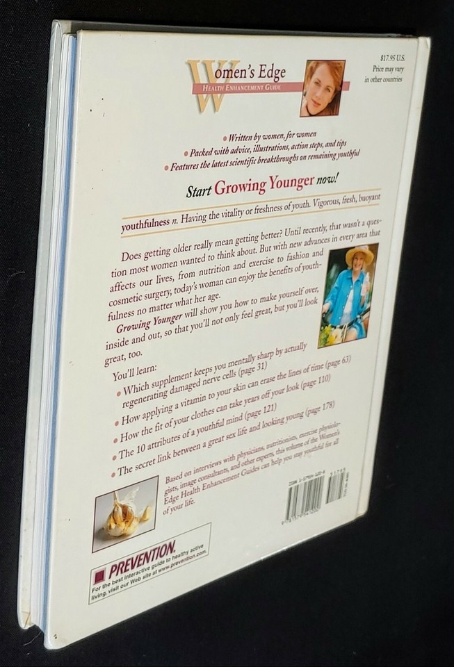 GROWING YOUNGER Breakthrough Age Defying Secrets Womens Edge Hardcover ...