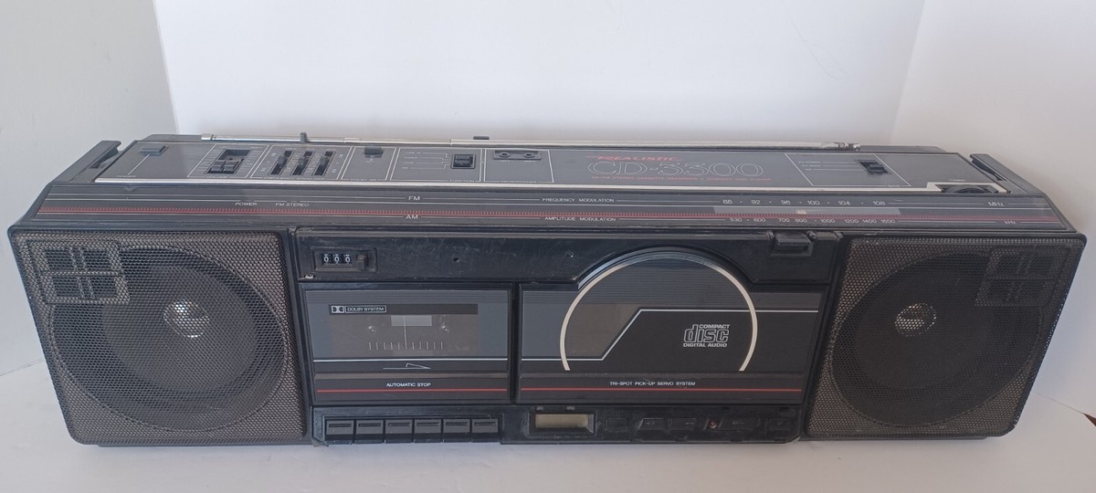 clearance cheap sale Vintage realistic triple play boombox radio and ...