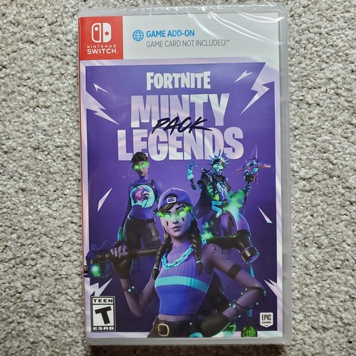 Fortnite Minty Legends Pack NEW Nintendo Switch epic games NO PHYSICAL ...