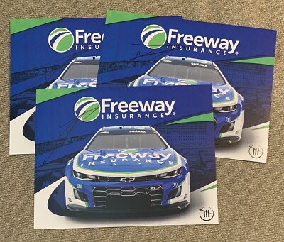 Daniel Suarez Signed 2022 Freeway Insurance Indy Postcard NASCAR Hero ...