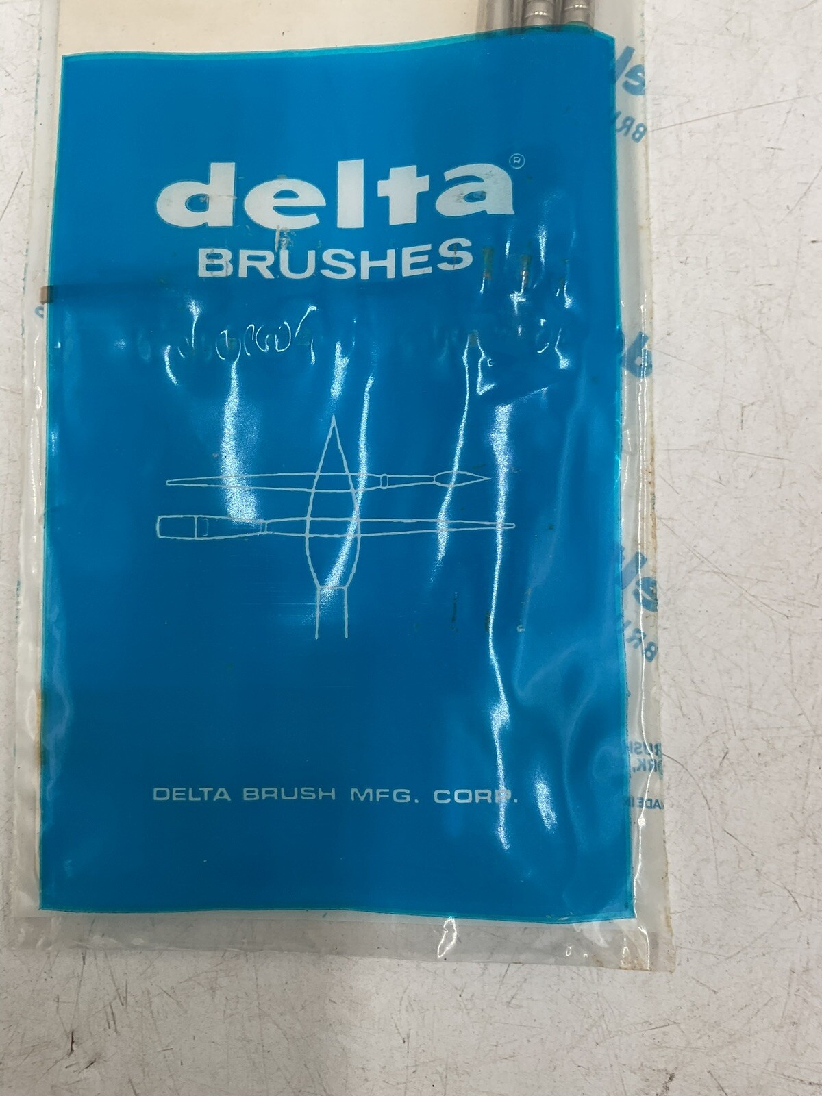 Vintage Delta Artist Paint Brushes NOS | eBay
