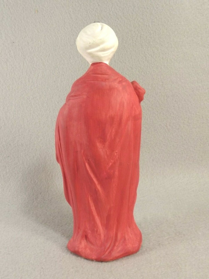 Homco Nativity King Standing 5207 Red Coat 7.50 inches tall Sticker ...