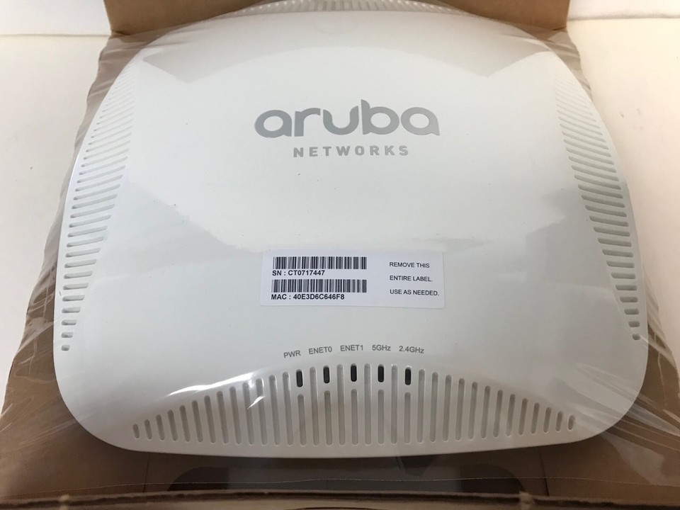 ARUBA AP-225 WIRELESS ACCESS POINT W/ AP-220-MNT-C1 CEILING MOUNT KIT ...