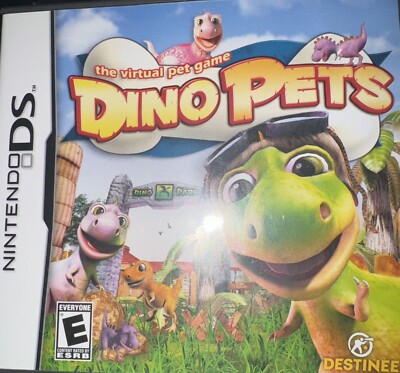 The Virtual Pet Game Dino Pets (Nintendo DS, 2009) Complete w/ Manual ...
