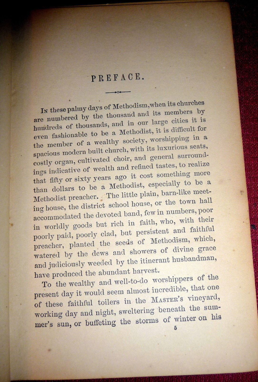 Itinerant Preaching In The Early Days Of Methodism. SIGNED by Thomas ...