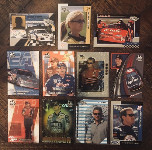 11 Press Pass 2002 Nascar Trading Cards VGC | eBay