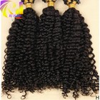 Kinky Curly Micro Loop Ring Beads Human Hair extension Long Curly Hair ...