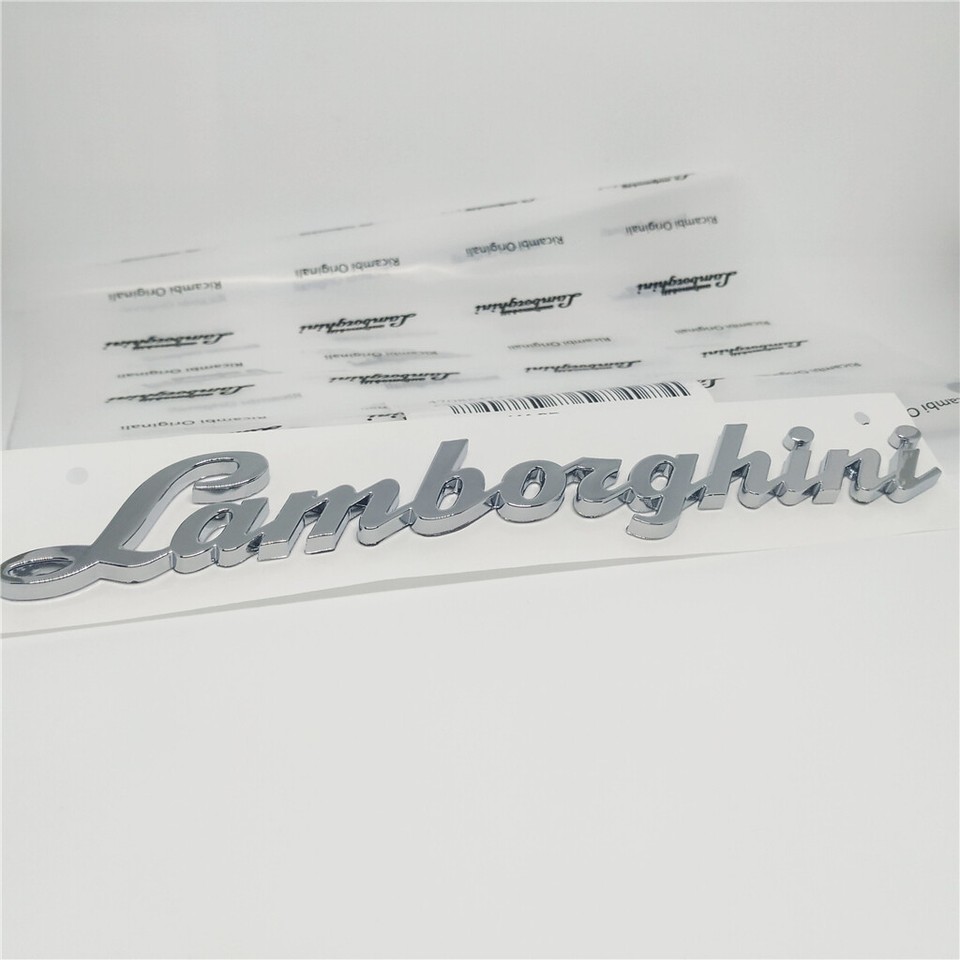 1XLamborghini Aventador LP700 LP720 LP750 Rear Script Emblem 470853742 ...