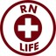 RN LIFE High Quality Vinyl Decal Sticker Medical Registered Nurse Life ...