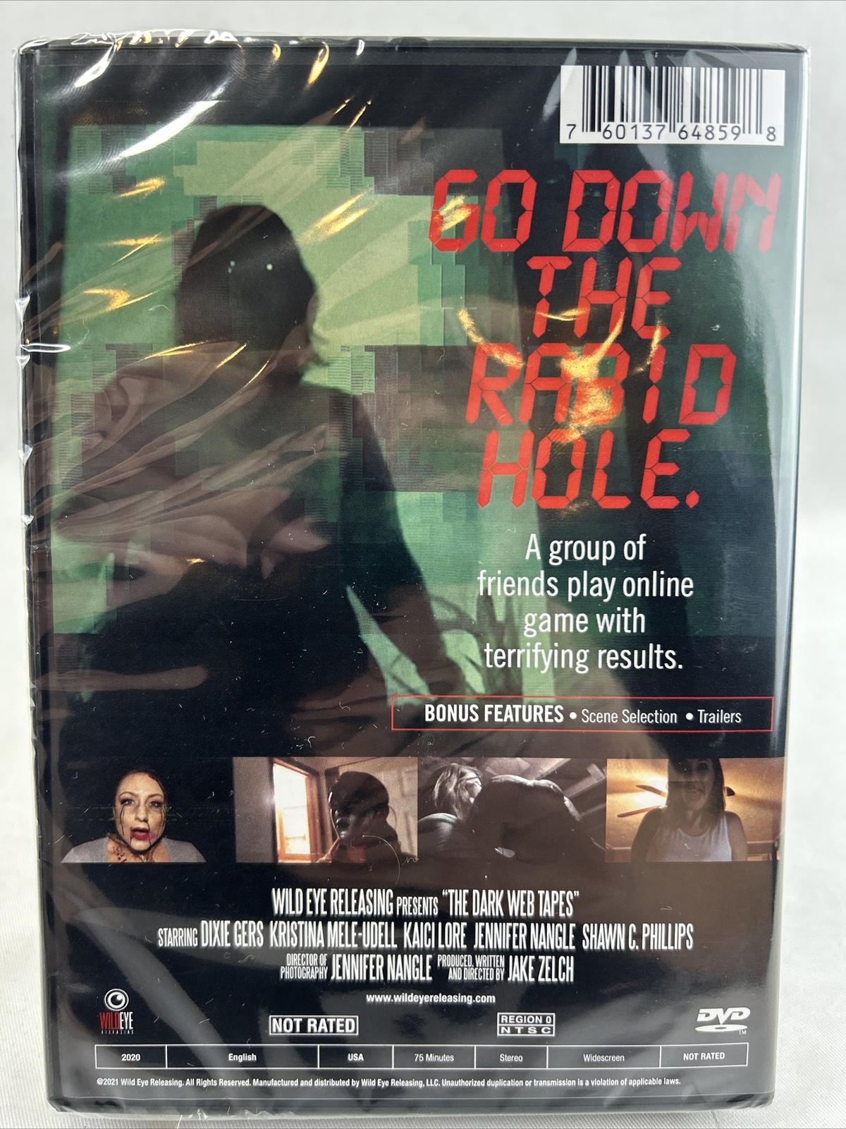 THE DARK WEB TAPES (DVD, 2020) Wild Eye Cult Horror Widescreen NIB NEW ...