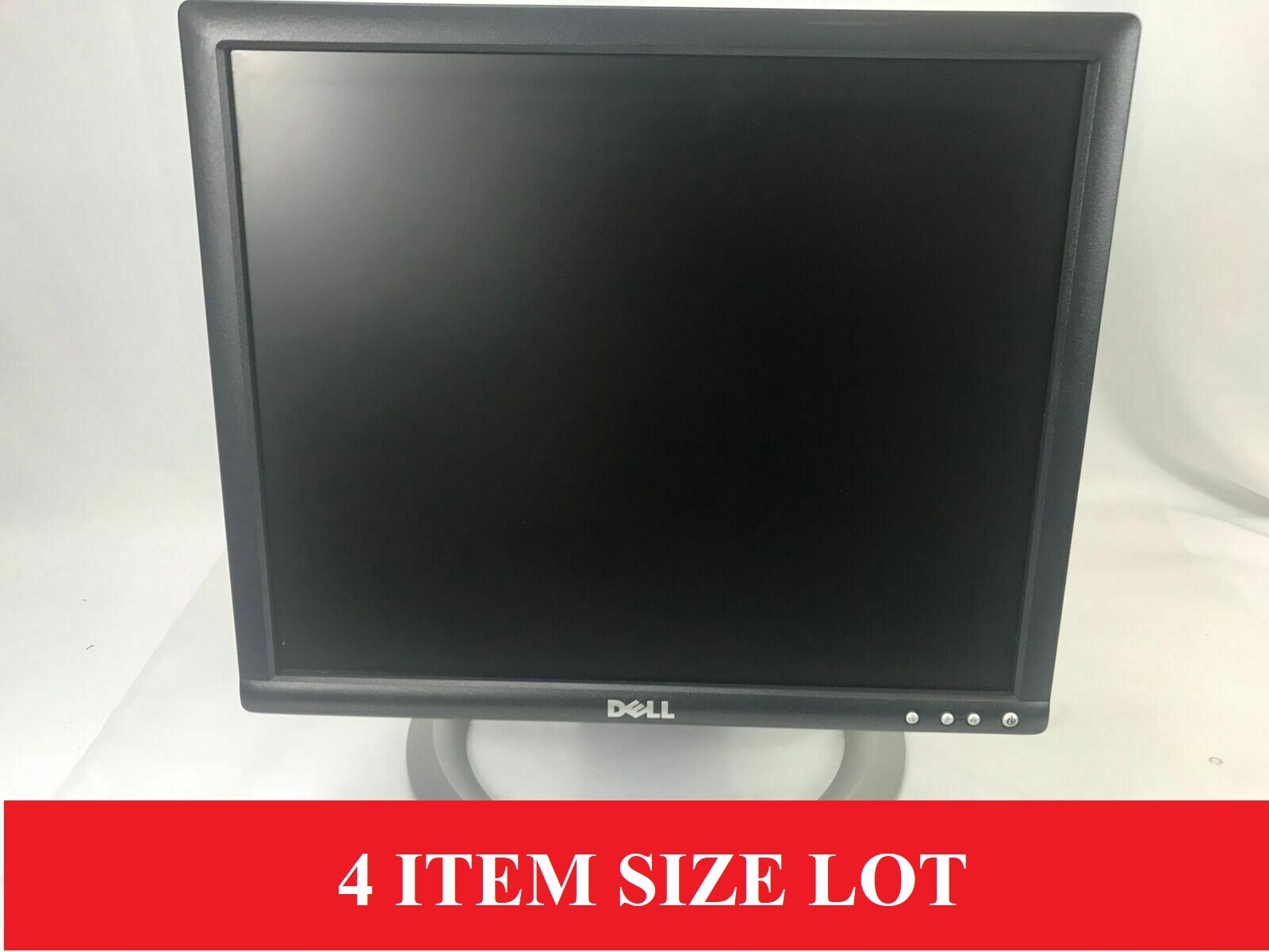 DELL UltraSharp 1703FPS,1704FPTt, 17" LCD Monitor LOT*4 ITEMS USED ...