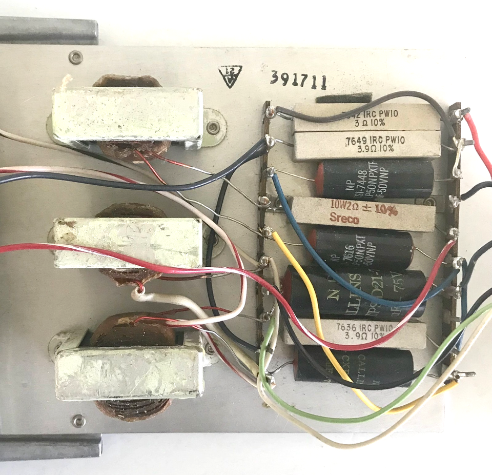 Vtg ALTEC Model 19 Version N1201-8A Crossover DIVIDING NETWORK -- NOT ...