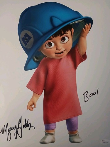 Mary Gibbs Boo Autographed Boo Dinsey's Monster's Inc. 11x14 Photo JSA ...