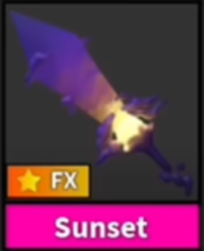 *SUPER RARE* Roblox MM2 Sunset Summer 2025 New Godly *CHEAPEST* | eBay