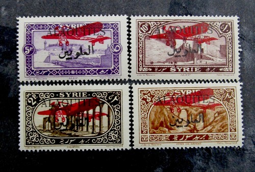 nystamps France Alaouites Stamp # C9-C12 Mint OG H J2y3222 | eBay