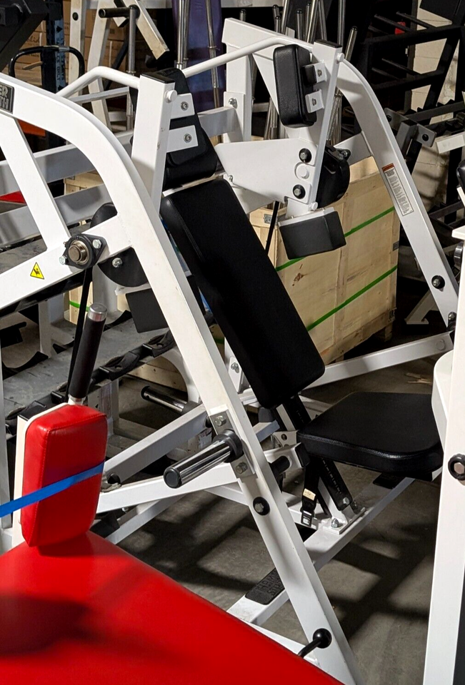 Hammer Strength Lateral Pullover Plate Loaded PL-PO Big Back Exercise ...