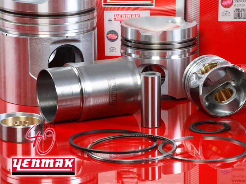 4X PISTON + RINGS FIT MERCEDES C200/250 E200/300 SLC SLK 2.0T 16V M274 ...