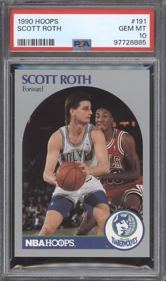 PSA 10 - 1990-91 NBA Hoops - #191 Scott Roth | eBay