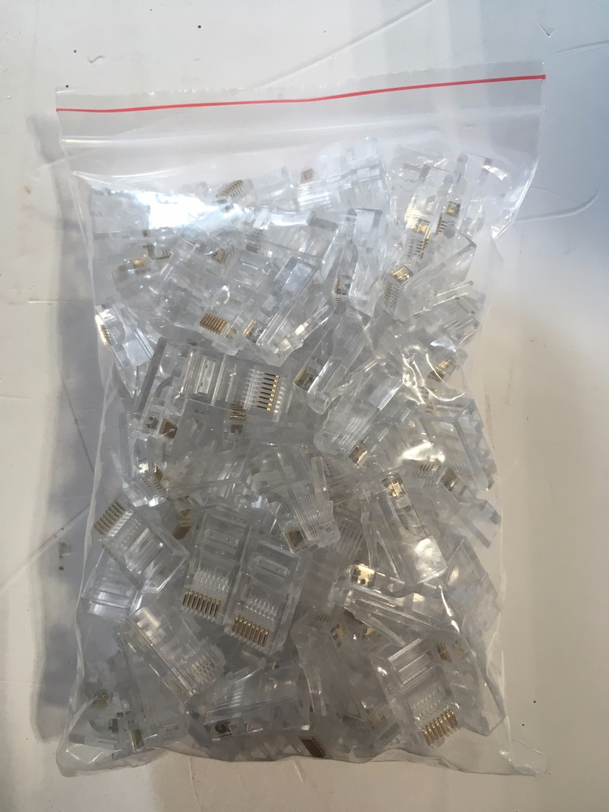 RJ45 Cat5e Plug UL Steren 301-176 Modular 8x8 Round/Solid 2-Prong ...