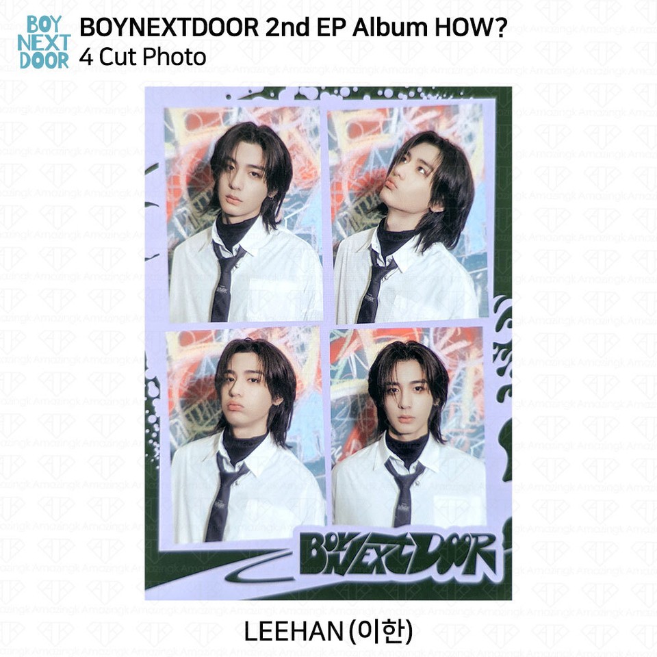 BOYNEXTDOOR 2nd EP Album HOW? Photocard Postcard Polaroid Meme Card ...