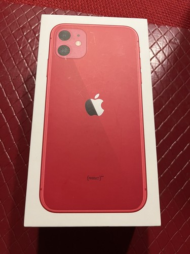 iPhone 11 Box Only 64GB Red Empty | eBay