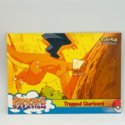 Trapped Charizard #51 - Pikachu’s Vacation Topps - Pokemon Card - LP ...