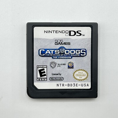 Nintendo DS Cats & Dogs The Revenge Of Kitty Galore Tested & Working ...