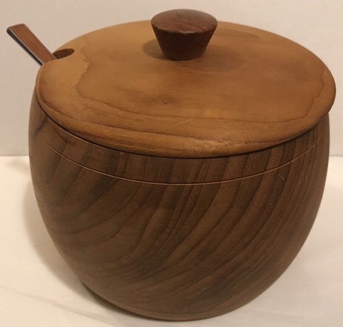 Mid Century "Stako" Sweden Danish Modern Solid Teak Serving Bowl With ...