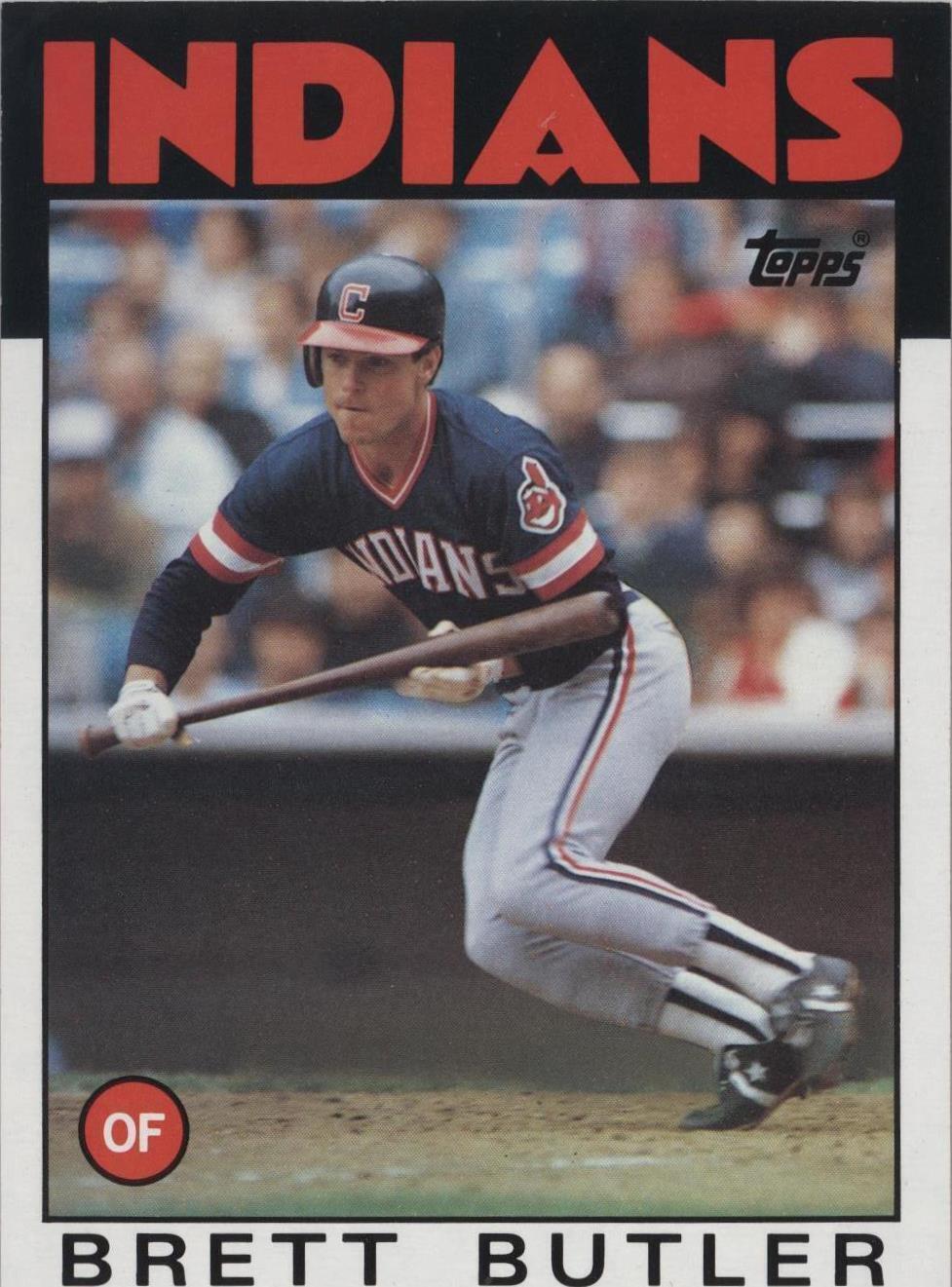 1986 Topps Super - Brett Butler #18 for sale online | eBay