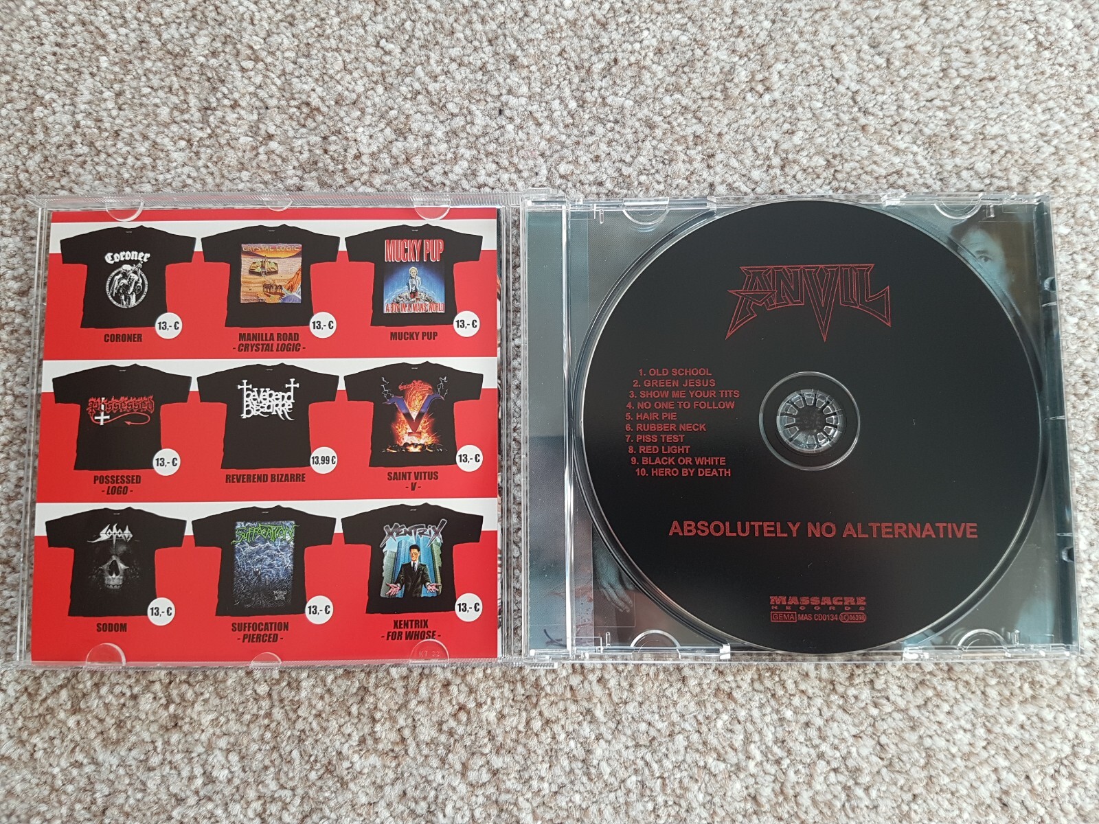 Absolutely No Alternative by Anvil (CD, 2010) for sale online | eBay