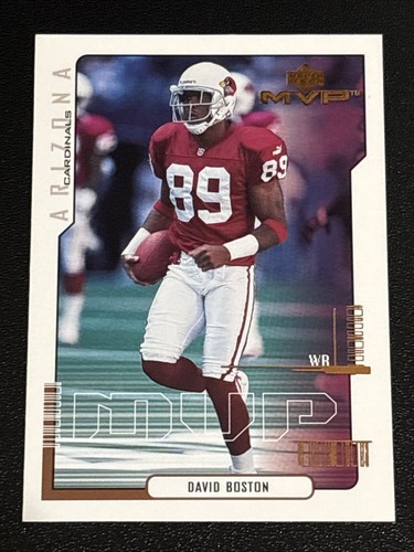 Football 2000 Upper Deck MVP David Boston Arizona Cardinals Wide ...
