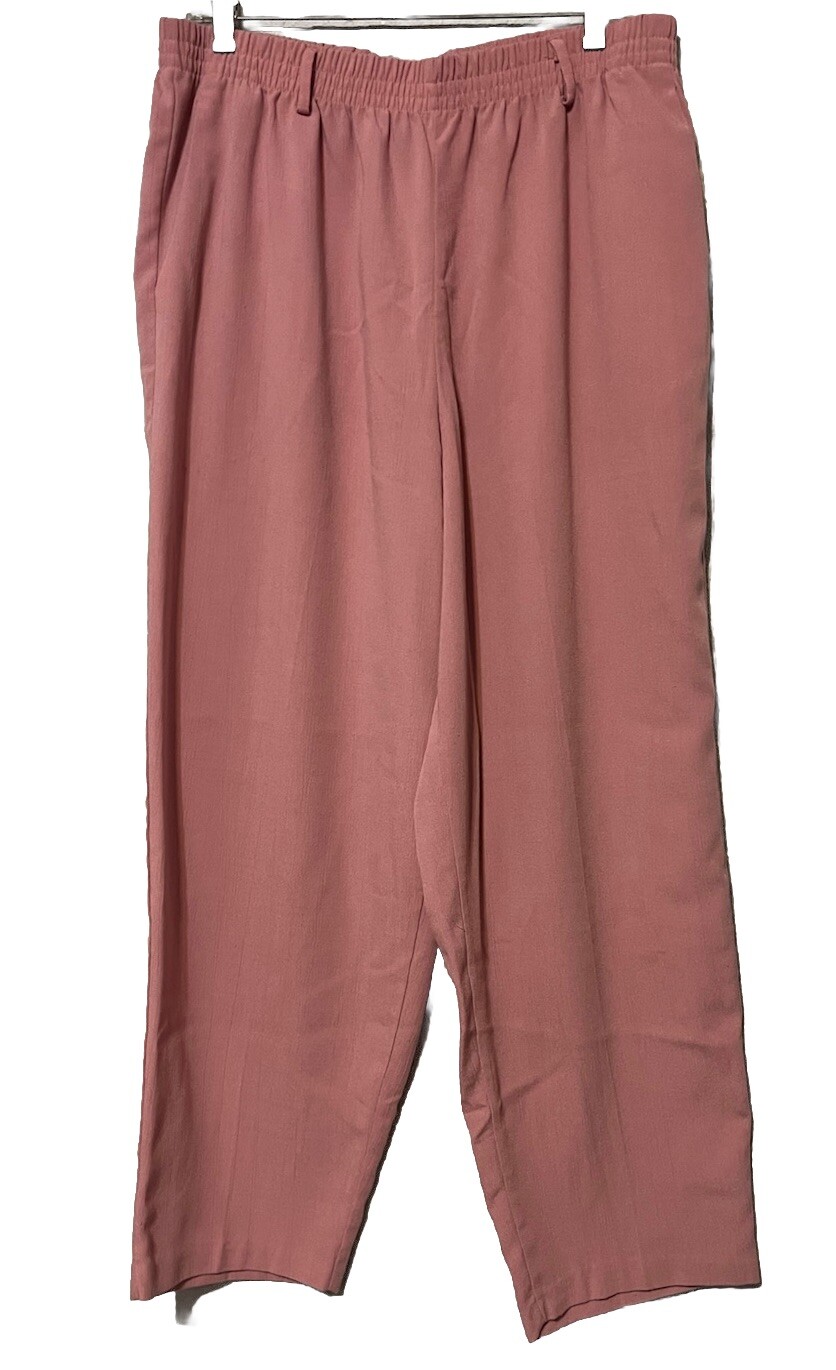 Vintage The Villager Pants Womens 18 Pull On High Wai… - Gem