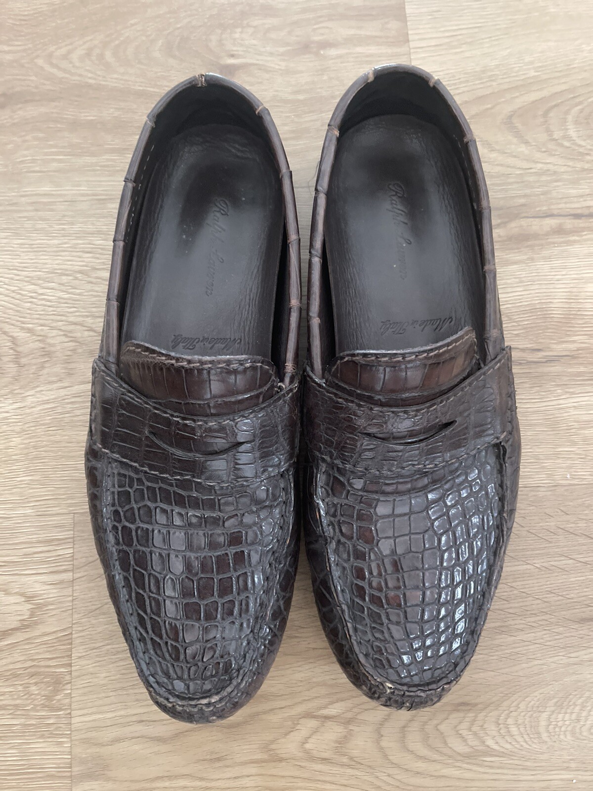 3000 Dlls Ralph Lauren REAL alligator Loafers - Gem