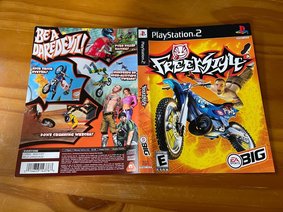 Sony PlayStation 2 PS2 Cover Art Inserts Original OEM Authentic BUY 3 ...