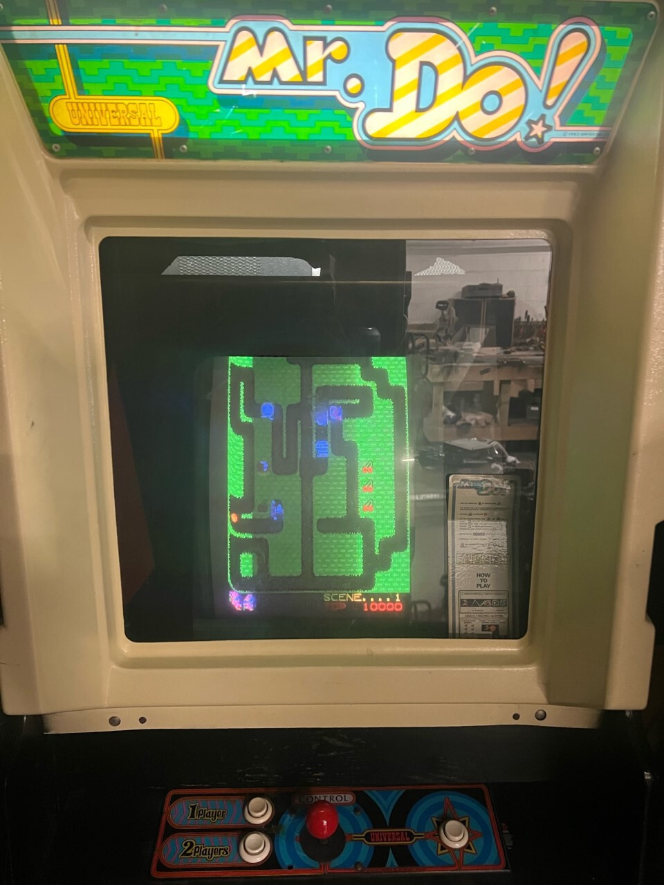 MR DO ARCADE MACHINE by UNIVERSAL 1982 (Excellent Condition) *RARE* | eBay