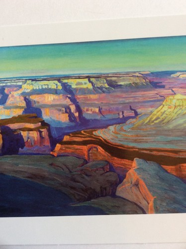 Mabel Pearl Frazer Promo Art SWAP Card Sunrise North Rim Grand Canyon ...