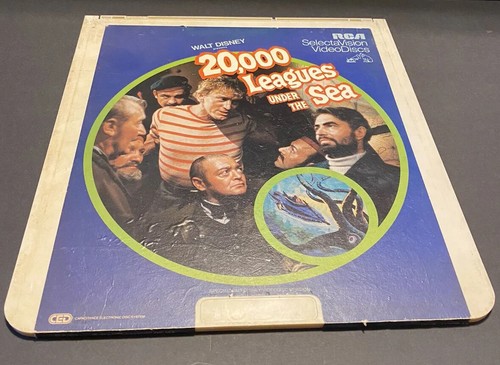 20,000 Leagues Under the Sea CED VideoDisc (1954) Walt Disney ...