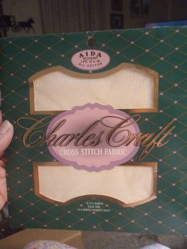 Charles Craft Cross Stitch Fabric 18 Count (Ivory) | eBay