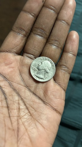 1965 Washington Quarter No Mint Mark Rim Letter Number Errors US Coin ...